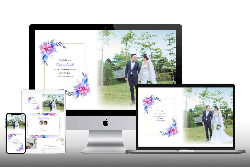 Contoh Desain Undangan Pernikahan Simple dan Elegan - Weddingku.id